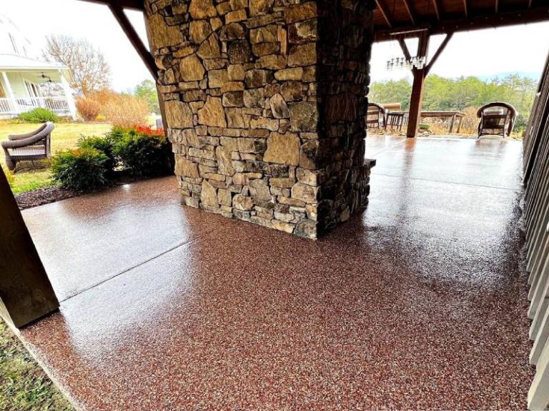 Residential Floor Coatings in East Tennessee - Team Red Coatings